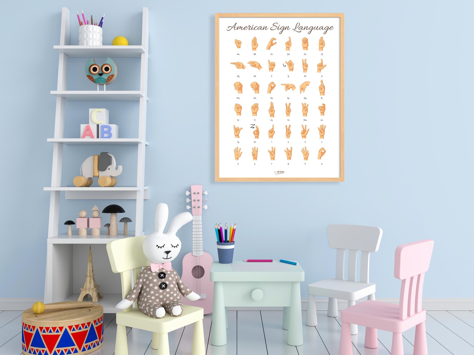 SIGN LANGUAGE Montessori Poster Montessori Educational | Etsy