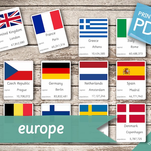 European Flags - Etsy