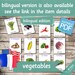 VEGETABLES (real Pictures) • 46 Editable Montessori Cards • Flash Cards ...