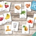 FIRST FOODS real Pictures 92 Editable Montessori Cards Flash Cards ...