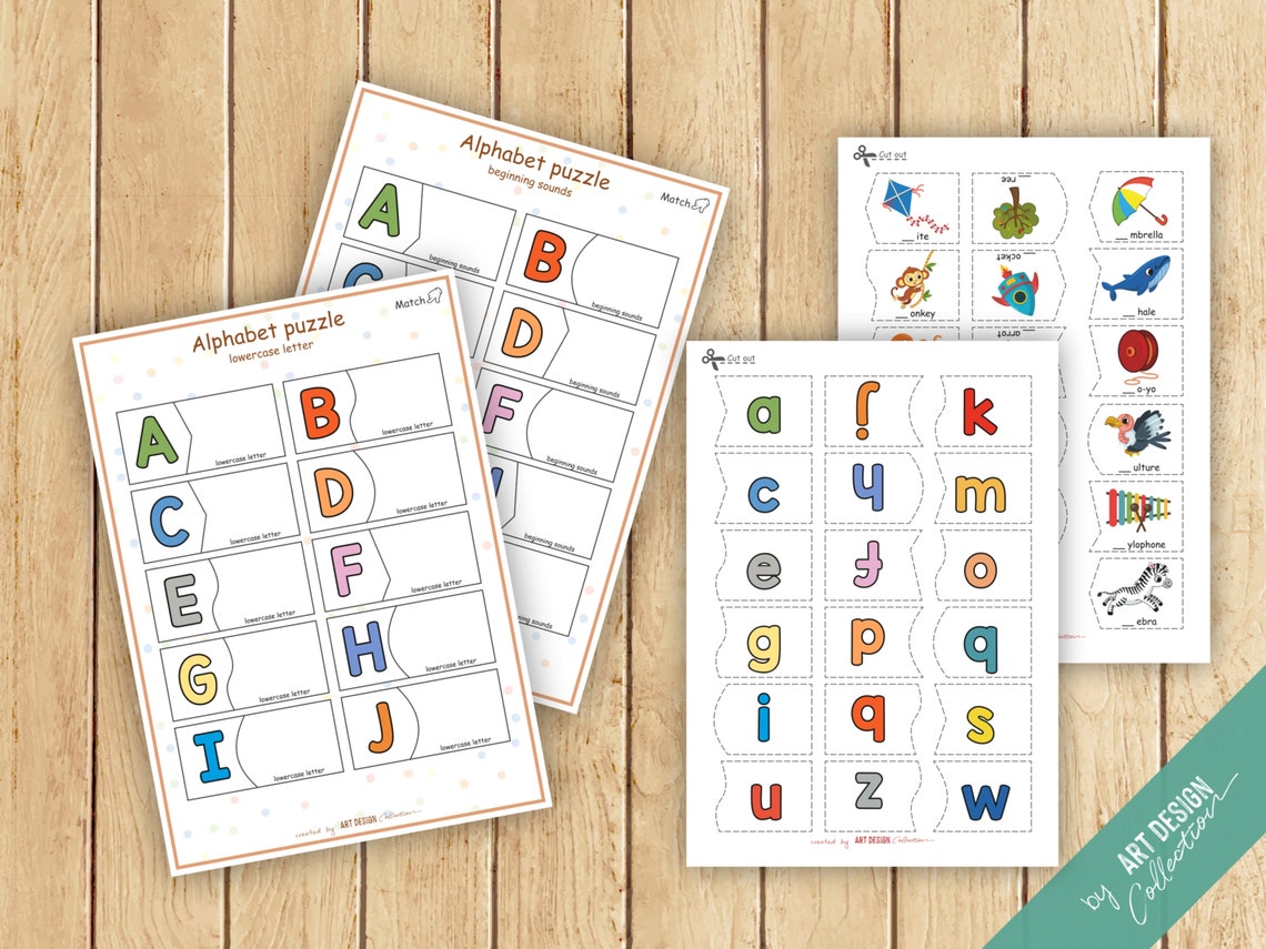 Alphabet Busy Book Printable Preschool Activity Homeschool - Etsy