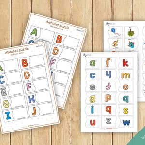 Alphabet Busy Book Printable Preschool Activity Homeschool Resources ...