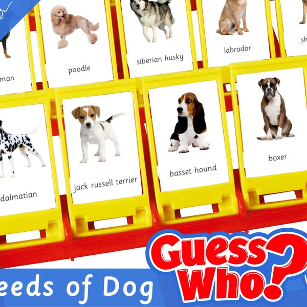 Guess Who Replacement Cards - Etsy UK