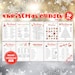 CHRISTMAS Game MEGA BUNDLE • Christmas Game Holiday Christmas Party ...