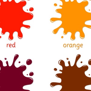 COLORS POSTER • Montessori Poster • Montessori Educational ...