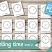 BUNDLE "telling TIME - Digital Time" • 384 Editable Montessori Cards ...