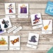 HALLOWEEN Vocabulary • 32 Editable Montessori Cards • Flash Cards ...
