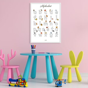 3 ALPHABET TRACING POSTERS • 3 Montessori Poster • Montessori ...