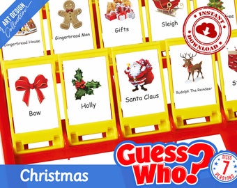 Guess Who Cards | Etsy