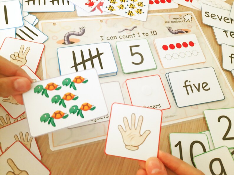 MATCH PRACTICE Busy Book Printable Preschool Activity - Etsy