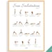 SUN SALUTATION POSTER (yoga Poses Part 3) • Montessori Poster ...