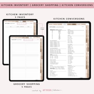 Digital RECIPE BOOK, Goodnotes Planner, iPad Planner Notability Planner ...