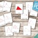 TRIANGLE 25 Editable Montessori Cards Flash Cards - Etsy
