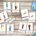 STAGES of HUMAN LIFE 22 Montessori Cards Flash Cards - Etsy