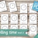 TELLING TIME level 2 144 Editable Montessori Cards Time Flash Cards ...