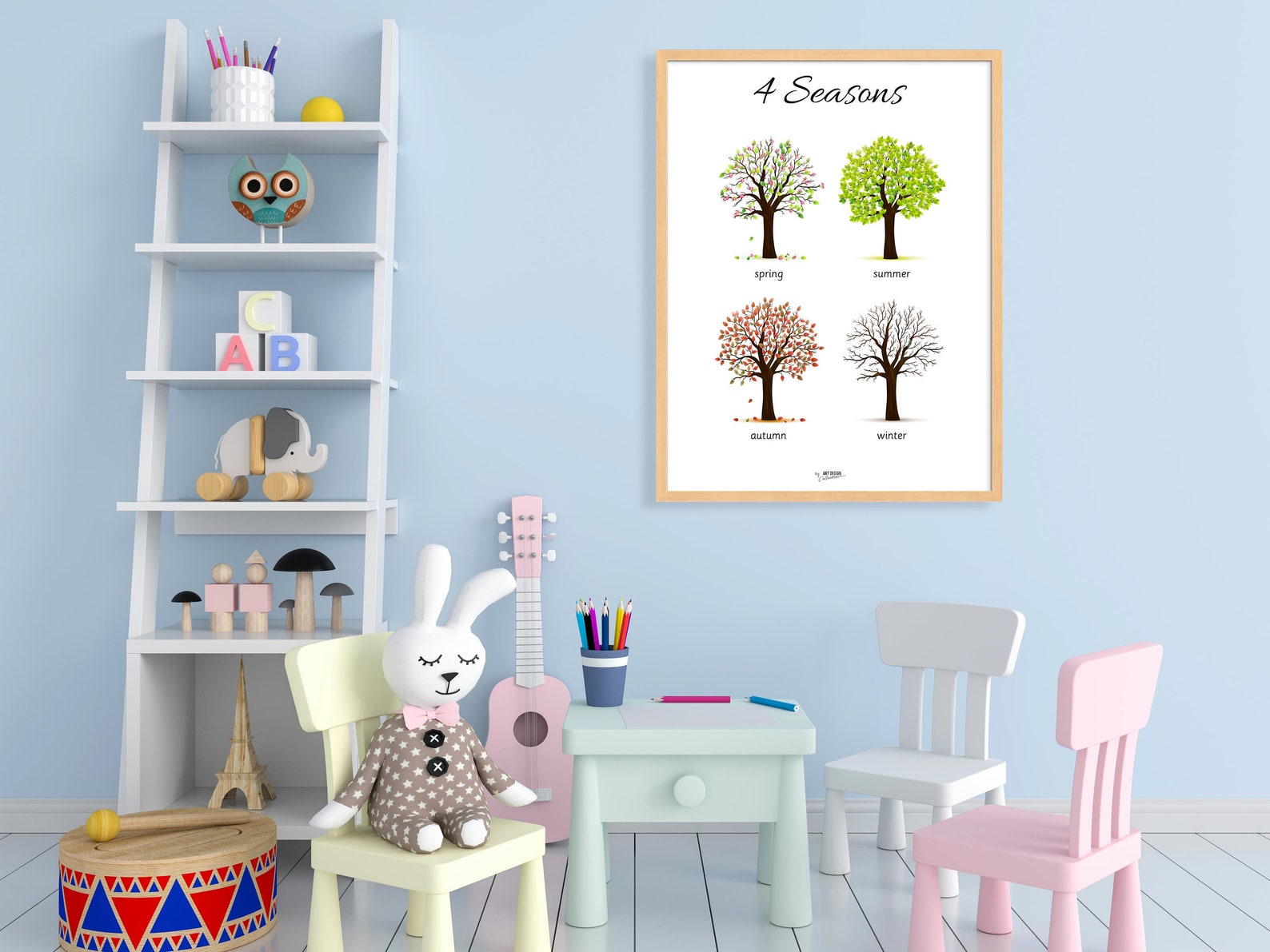 4 SEASONS POSTER Montessori Poster Montessori Educational | Etsy