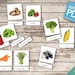 VEGETABLES (real Pictures) • 46 Editable Montessori Cards • Flash Cards ...