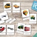 VEHICLES 62 Montessori Cards Flash Cards Nomenclature Flashcards ...