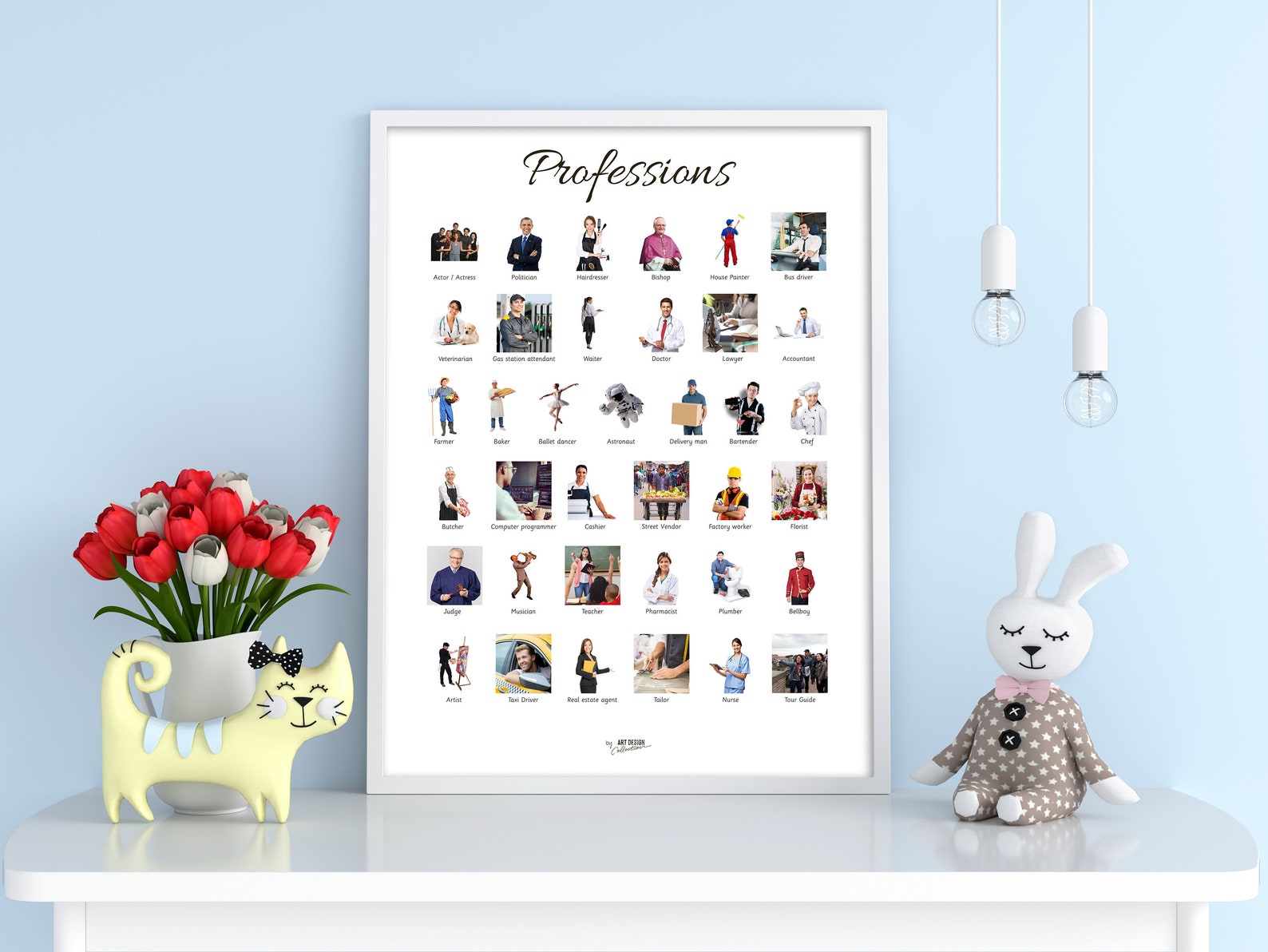 PROFESSIONS POSTER Montessori Poster Montessori - Etsy