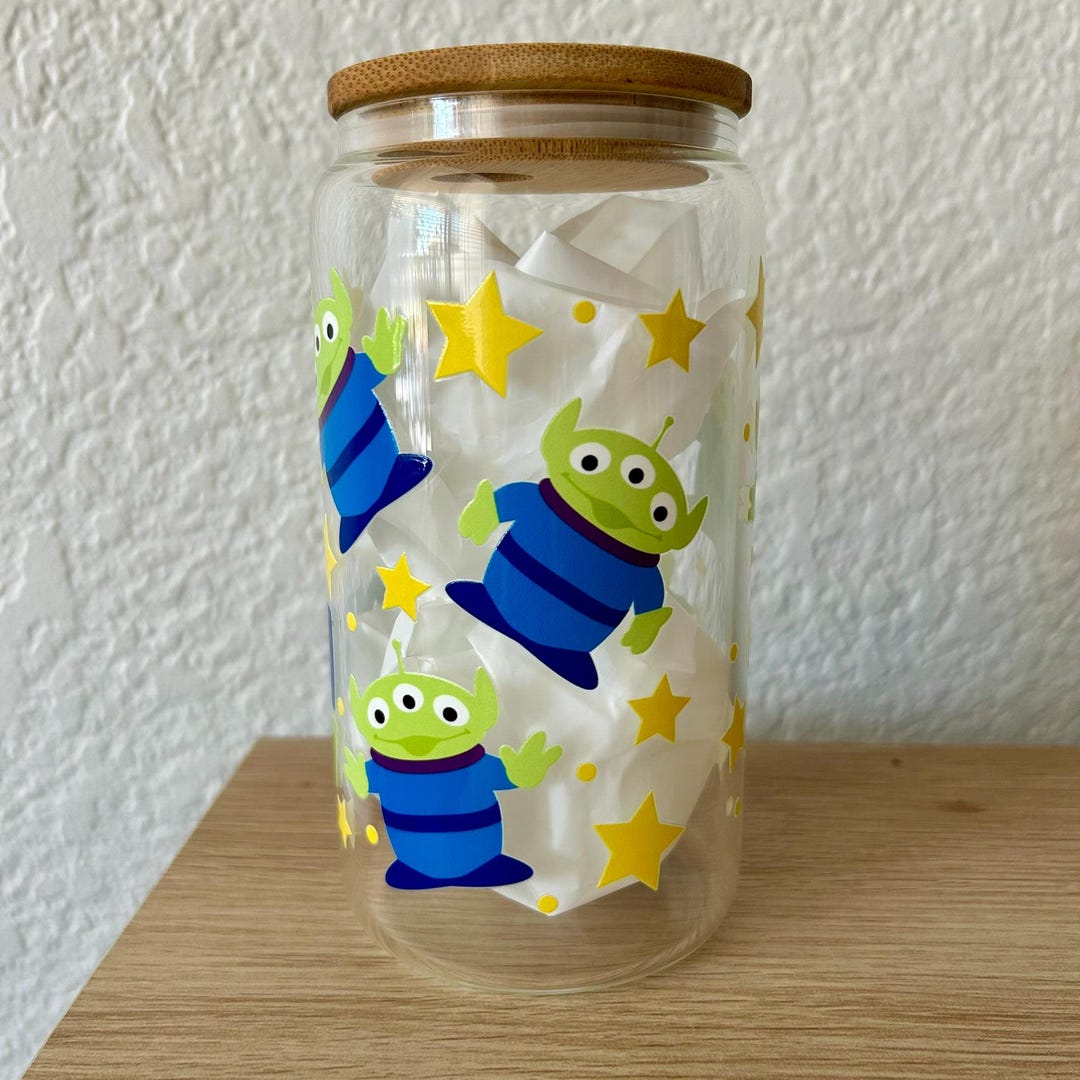 16oz the Claw/ Green Aliens/ Toy Story/ Libby Can/ Ready to Ship/ Vinyl ...