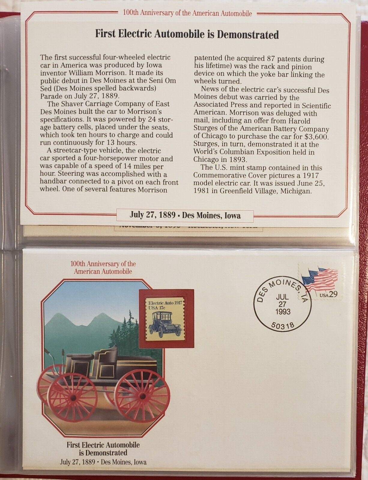 PCS 36 Commemorative Stamp Covers 100th Anniversary of the American ...