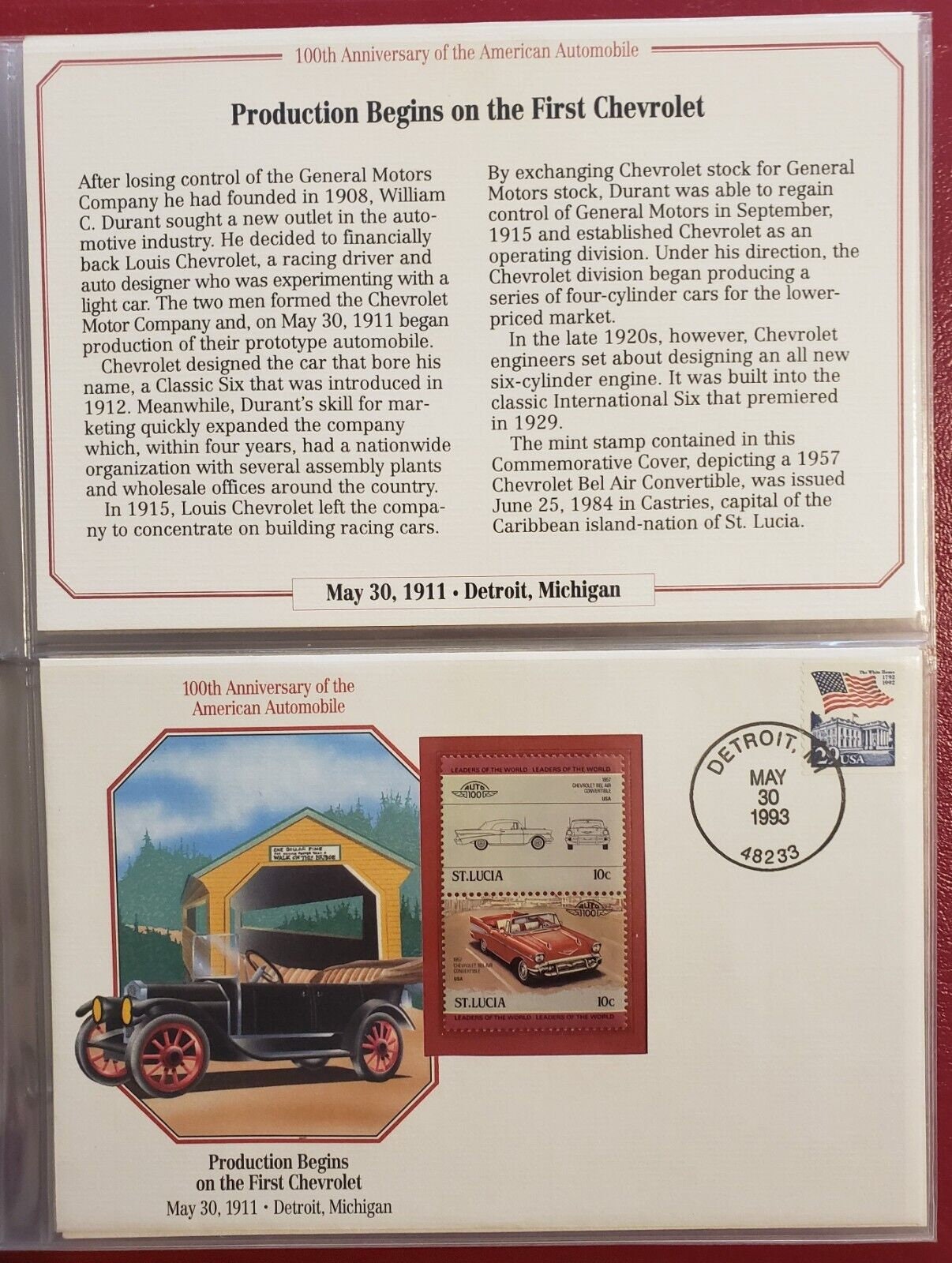 PCS 36 Commemorative Stamp Covers 100th Anniversary of the American ...