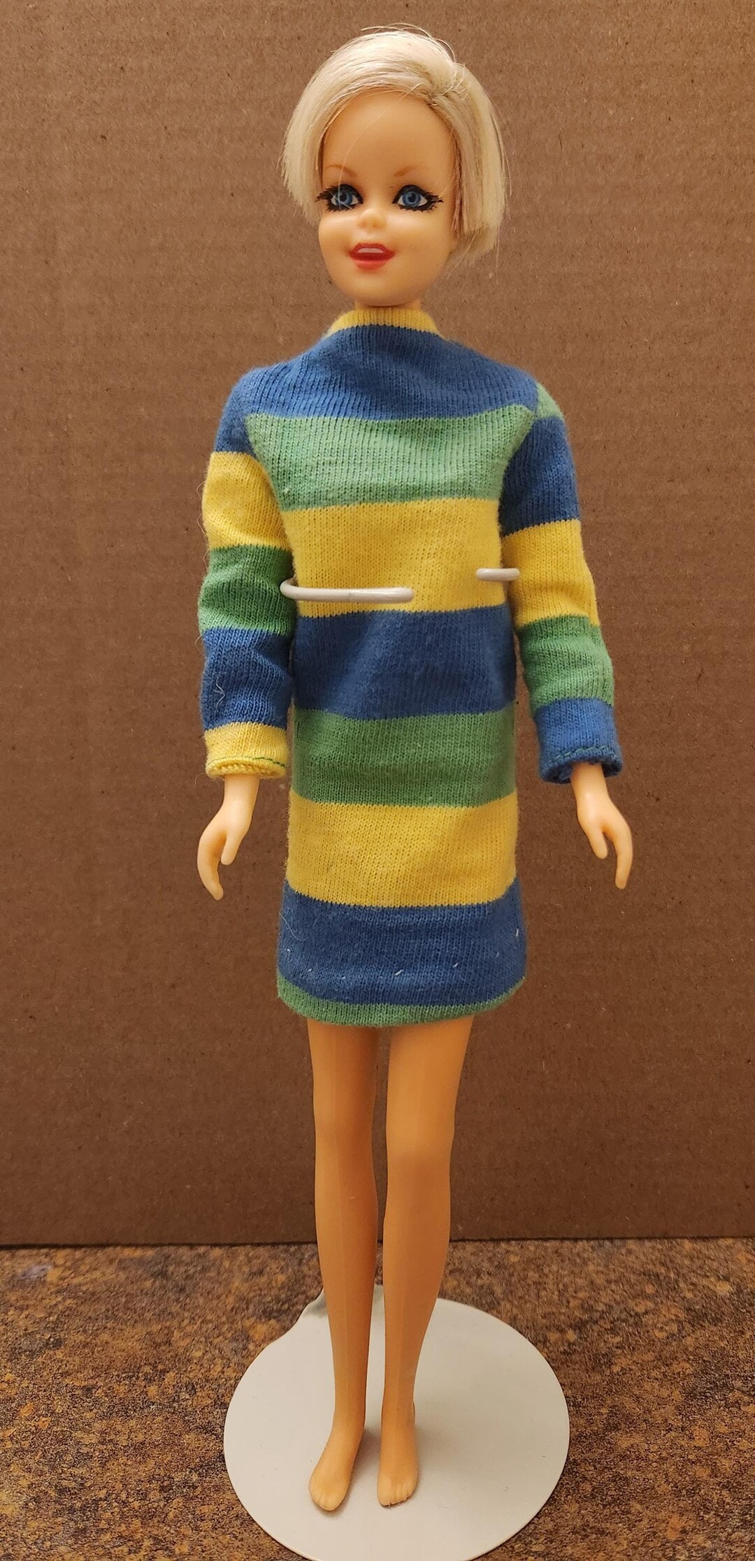 Twiggy Barbie Doll From 1960s Knees Bend, Legs and Feet Pristine Twist ...