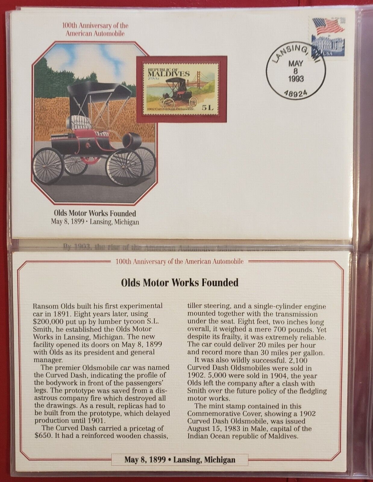 PCS 36 Commemorative Stamp Covers 100th Anniversary of the American ...