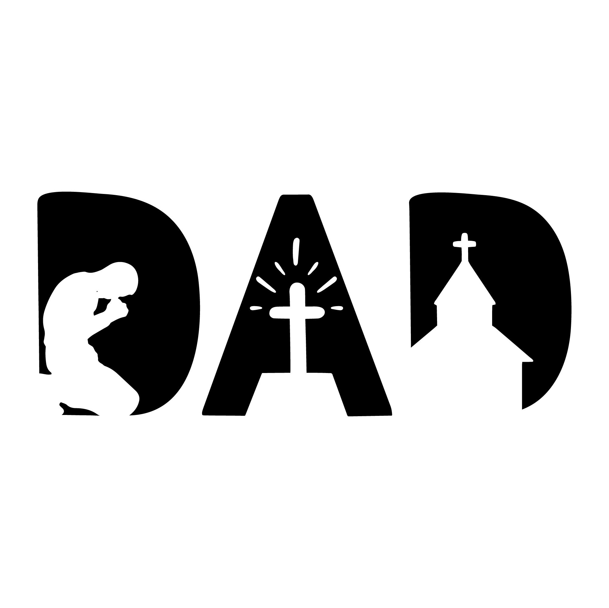 Religious Dad SVG PNG Cross Bible Birthday Fathers Day | Etsy