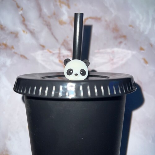 Panda Sitting Vinyl Decal Car Window Bumper Sticker Funny Cute | Etsy