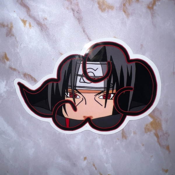 Akatsuki Cloud Sticker - Etsy