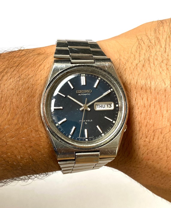 Seiko Automatic Mens Vintage Watch 17 Jewels Seiko 6309-9000 - Etsy