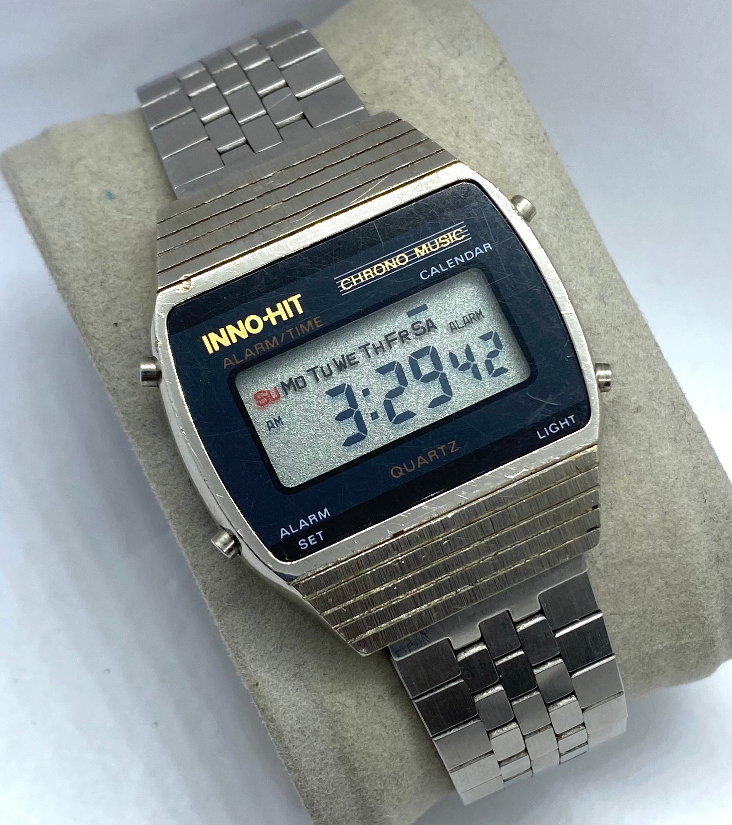 Inno-hit Watch Quartz LCD Vintage Watch Men's Digital - Etsy