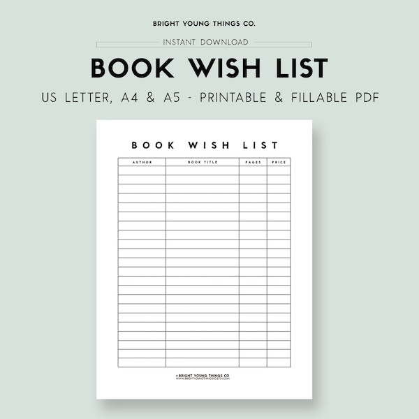 Wish List - Etsy