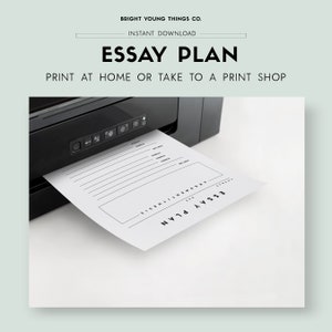 Essay Planner, Printable Essay Planner, Essay Template, Assignment ...
