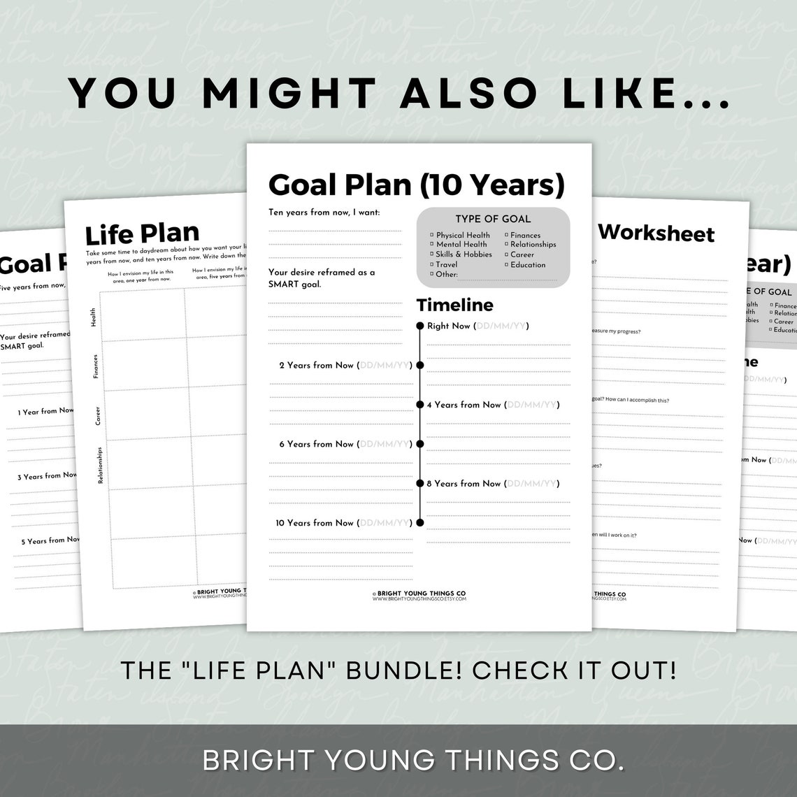 Wheel of Life Printable Worksheet, Wheel of Life PDF Printable, Self ...