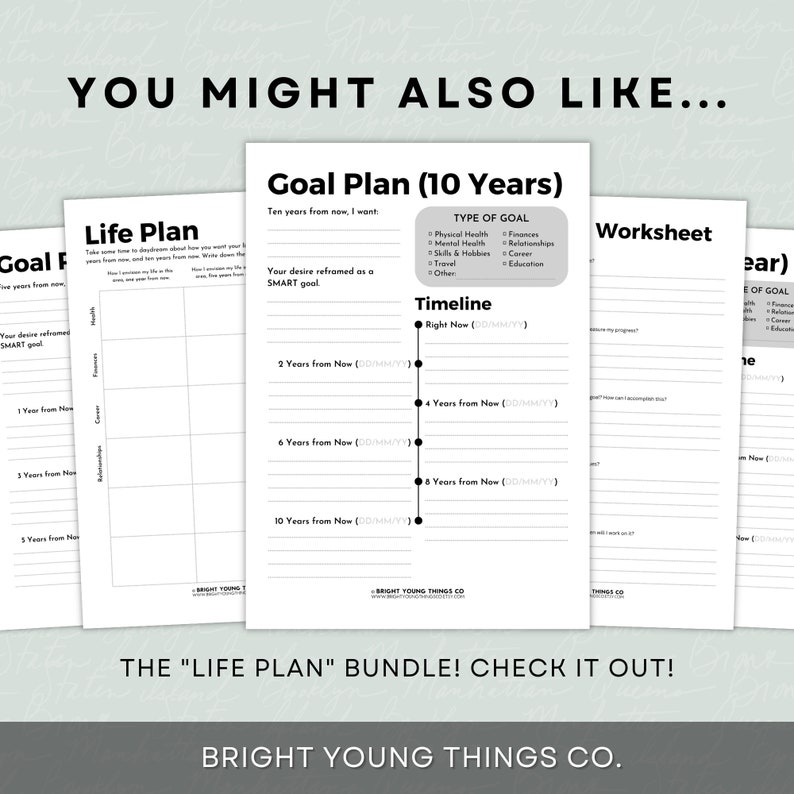 Wheel of Life Printable Worksheet, Wheel of Life PDF Printable, Self ...