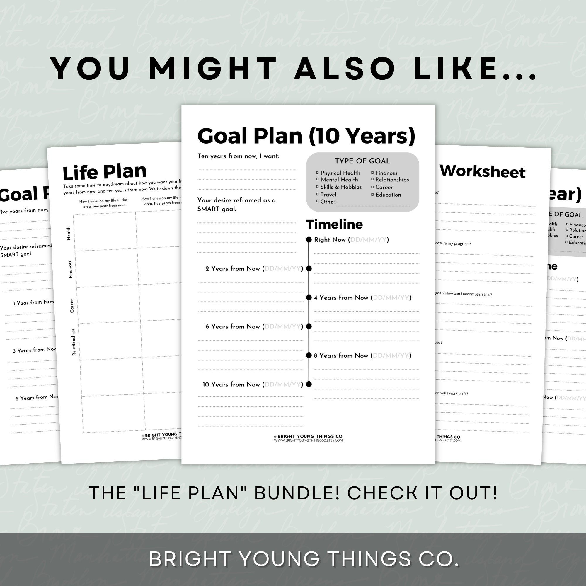 Wheel of Life Printable Worksheet, Wheel of Life PDF Printable, Self ...