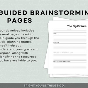 Event Planning Workbook, Printable Event Planner, Printable Planner ...