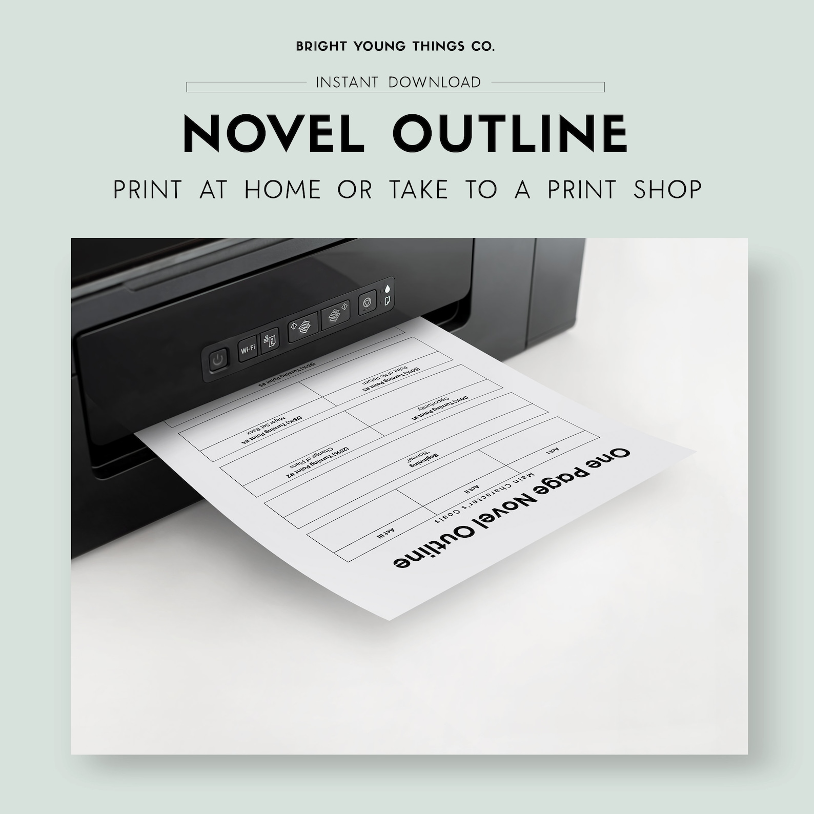 Novel Writing Sheets, Novel Writing Template, Novel Outline Template ...