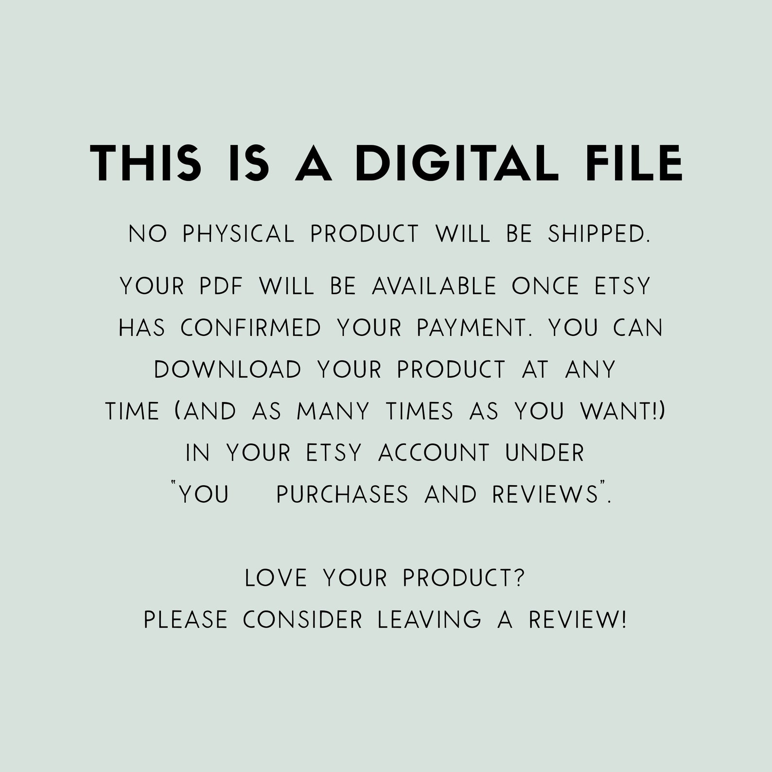 Order Form Printable, Small Business Order Form, Digital Download Order ...