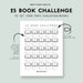 25 Book Challenge, PDF Book Challenge Download, Digital Downloads for ...