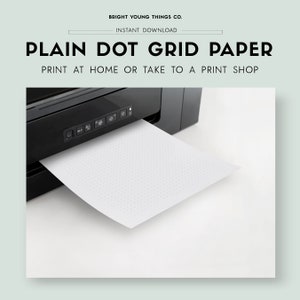 Downloadable Dot Grid Paper, Digital Paper Printable, PDF Download ...