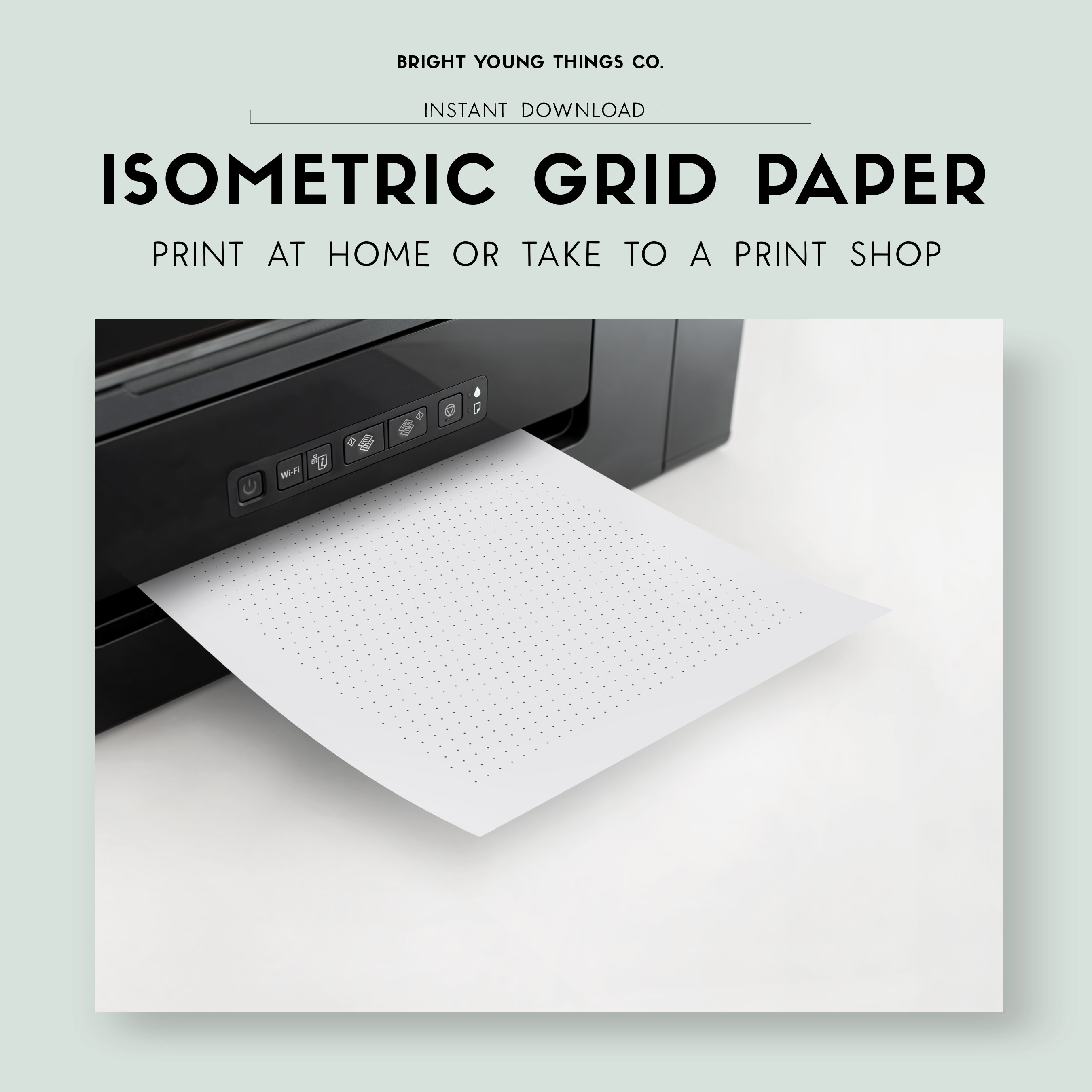 Isometric Dot Paper To Print