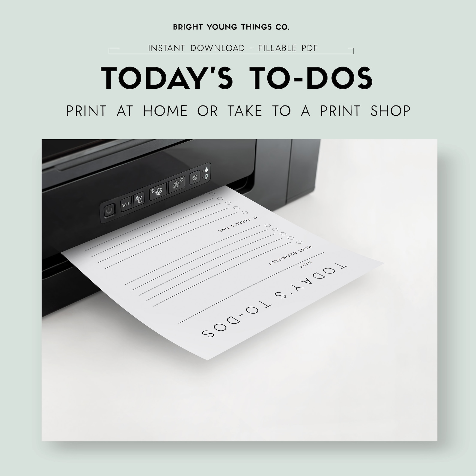 To Do List Printable PDF to Do List Digital to Do List - Etsy