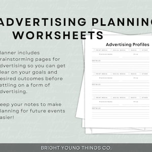 Event Planning Workbook, Printable Event Planner, Printable Planner ...