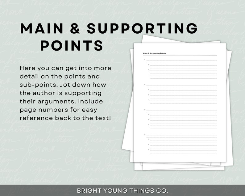 Reading Notes Worksheet, Book Notes Printable, Reading Log Printable ...