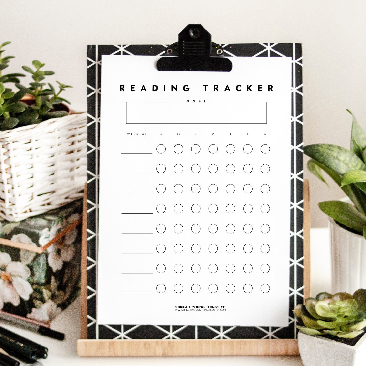 Printable Reading Tracker, Reading Challenge Tracker, Printable Book ...