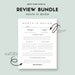 Self Reflection Bundle PDF, Daily Reflection Printable, Weekly ...