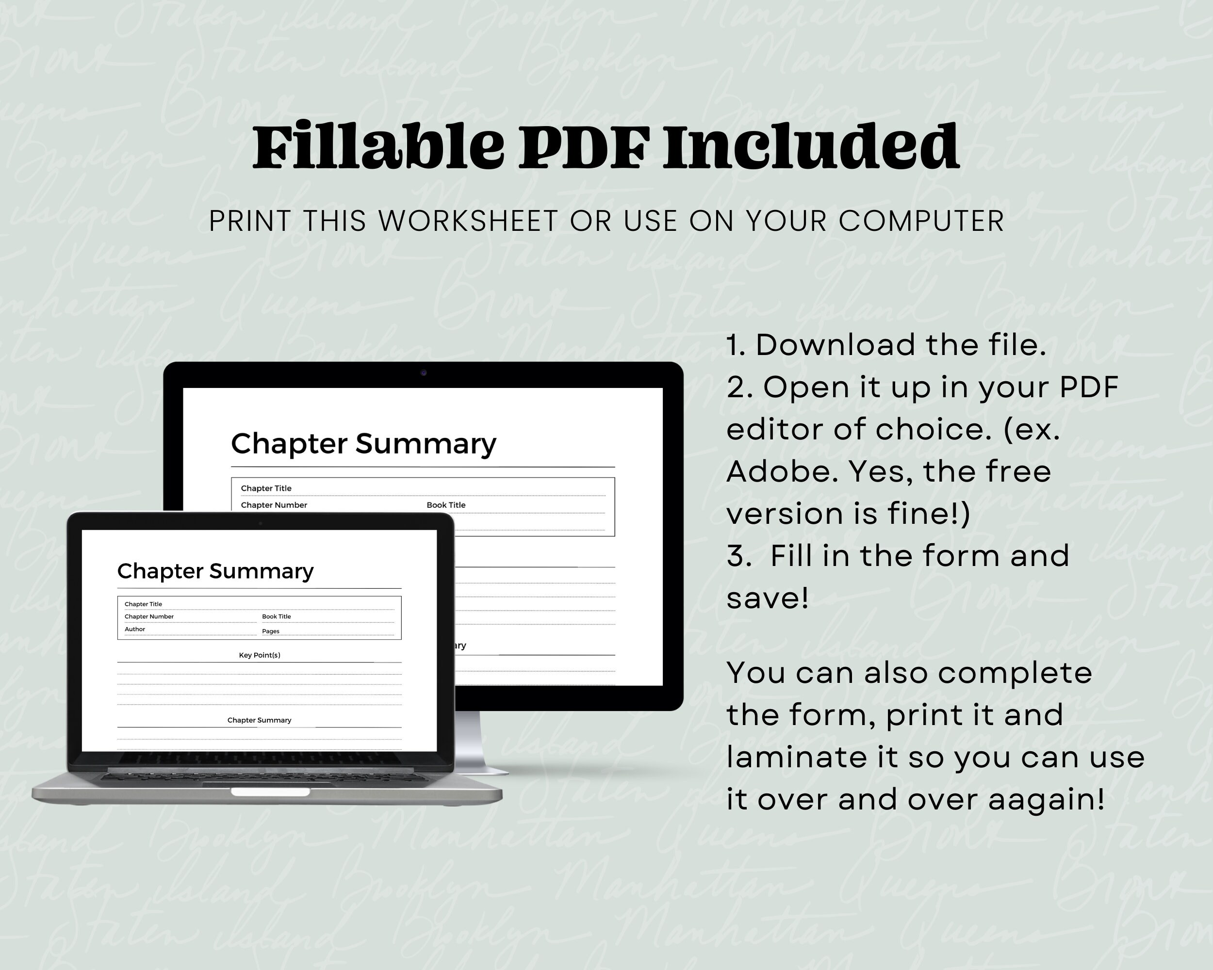 Book Chapter Notes, Reading Worksheet, Study Worksheet, Chapter Outline ...